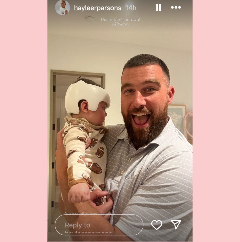 Does Travis Kelce Have Baby Fever?? - Perez Hilton
