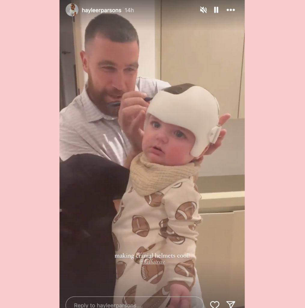 Does Travis Kelce Have Baby Fever?? - Perez Hilton