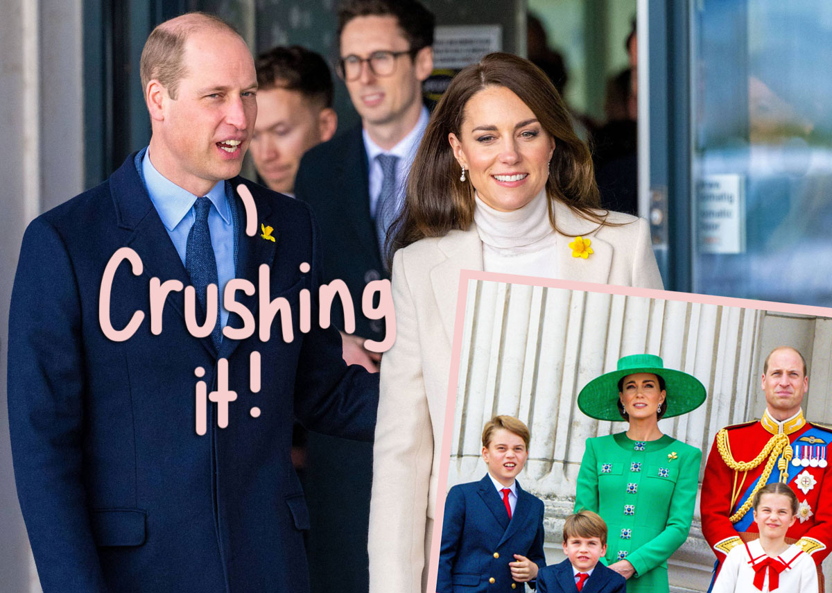 Princess Catherine & Prince William Have Work-Home Balance 'Bang On ...