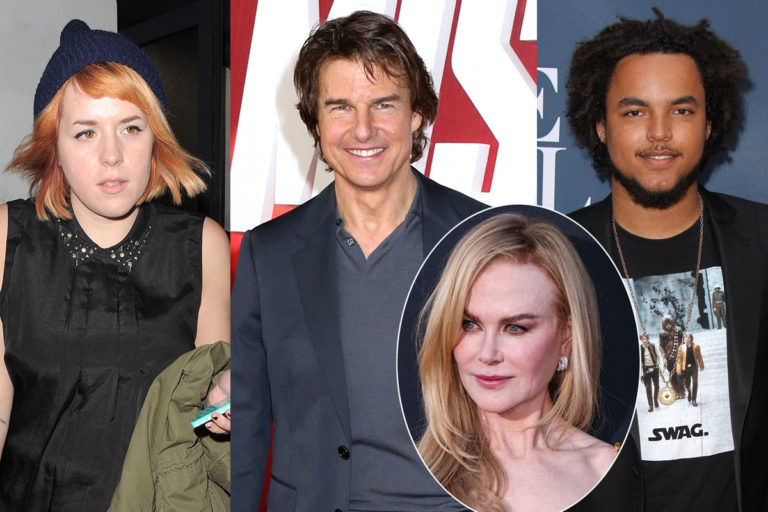 Tom Cruise Seen With His & Nicole Kidman’s Kids In First Photo In 15 ...