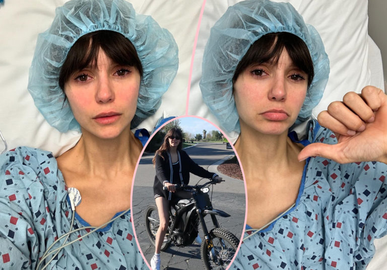 Nina Dobrev Gives Surgery Update From Hospital After Scary Bike ...