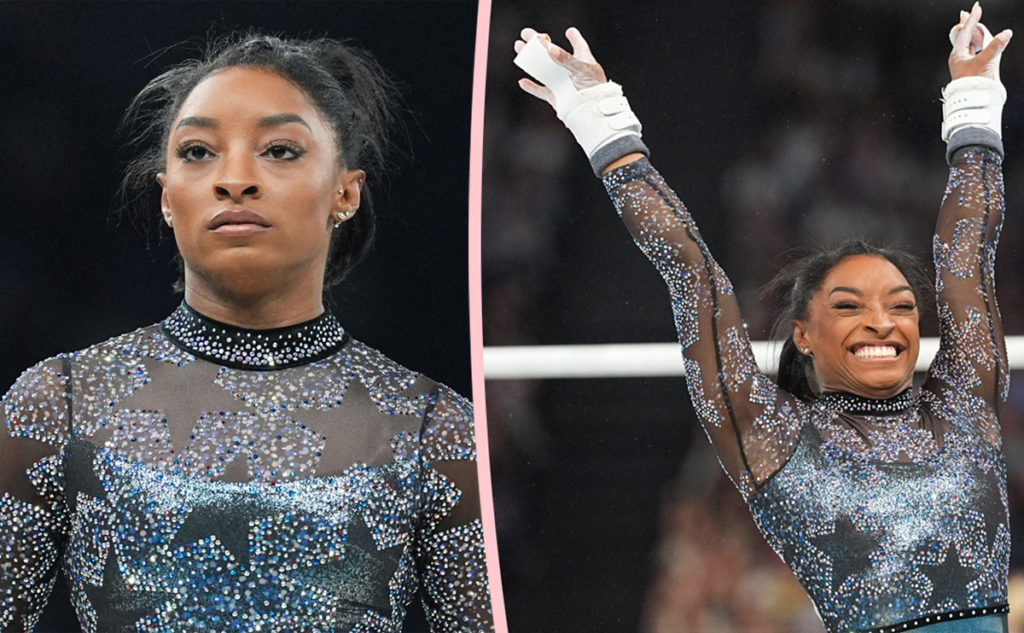 Simone Biles BLASTS Viewers Dragging Her Hair During Routine At Paris ...