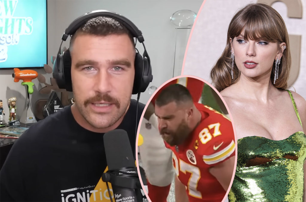 Travis Kelce SHOVES Kansas City Chiefs Teammate At Practice Over 'Dirty' Move - Perez Hilton