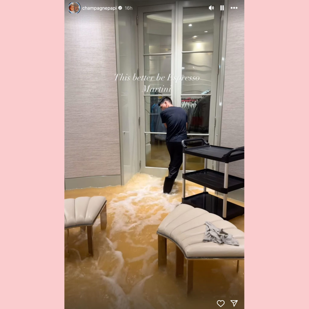 Drake Shares Video Of Home Submerged In Water Amid Toronto Flood - Is ...