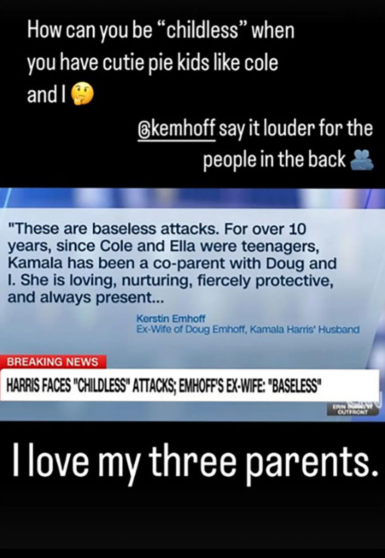 Kamala Harris’ Model Stepdaughter Ella Emhoff Claps Back At JD Vance’s ...