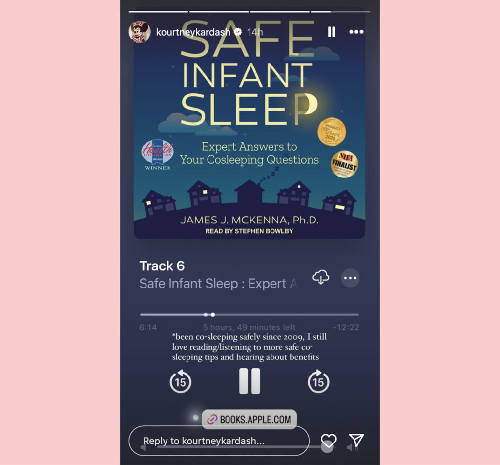 Kourtney Kardashian Thinks She's Co-Sleeping 'Safely' With Baby Rocky - Which Is Terrifying For ...