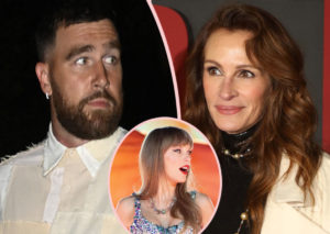 Did Julia Roberts Get Too 'Handsy' With Travis Kelce At Eras Tour Show ...