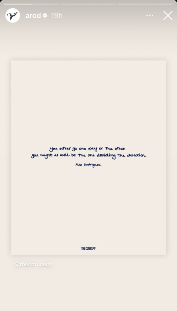 Alex Rodriguez Shares Cryptic Post On The Same Day Ex Jennifer Lopez ...