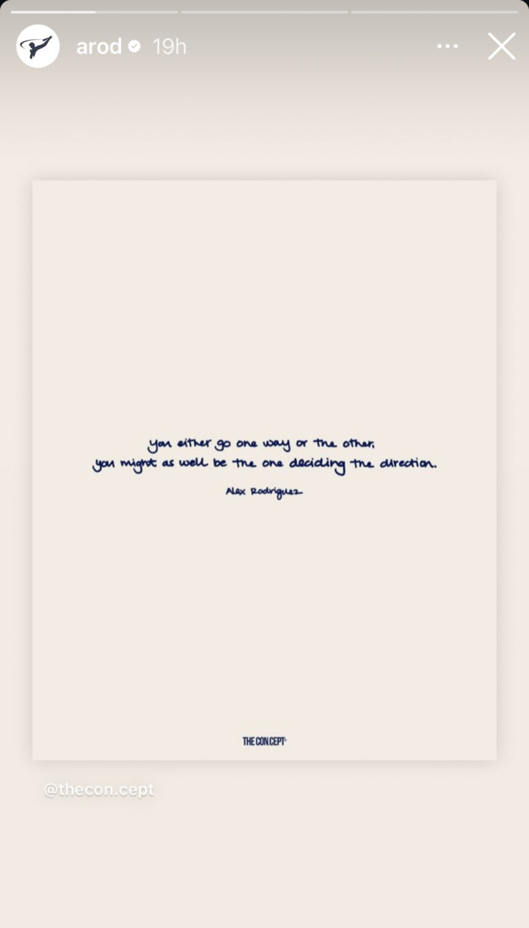 Alex Rodriguez Shares Cryptic Post On The Same Day Ex Jennifer Lopez ...