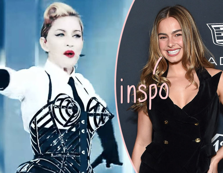 Addison Rae Goes Full Madonna On Red Carpet! LOOK! - Perez Hilton