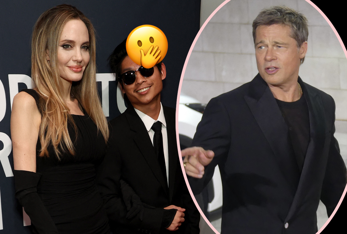 Angelina Jolie & Brad Pitt's Son Pax Show Off Huge Forehead Scar From E ...