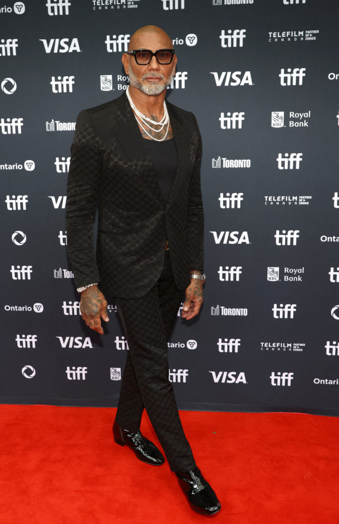 Dave Bautista Reveals Incredible Body Transformation On TIFF Red Carpet ...