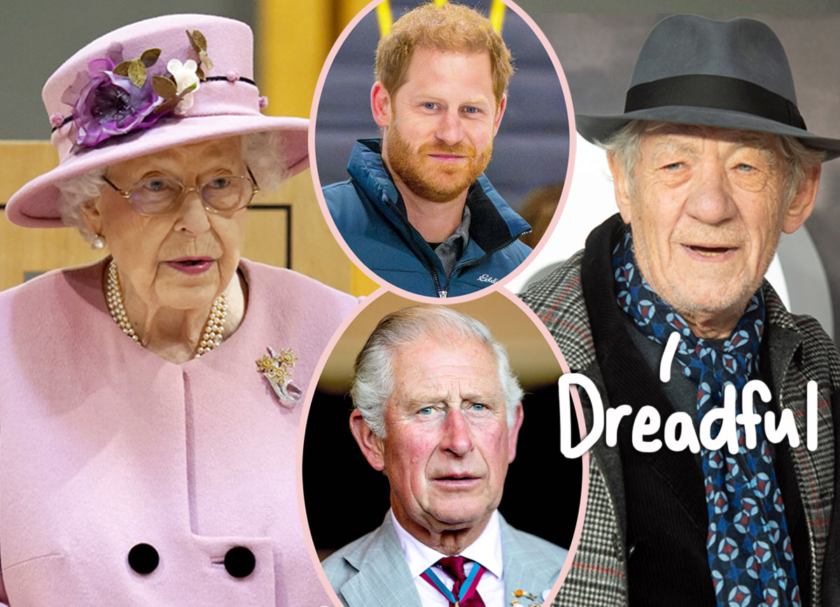 Ian McKellen Spills Royal TEA On 'Rude' Queen Elizabeth, 'Damaged' King ...