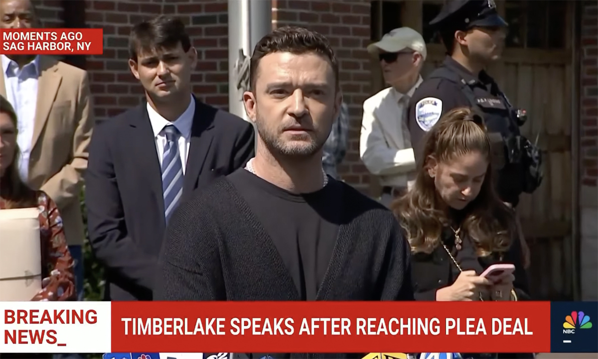 Justin Timberlake Speaks Out After Pleading Guilty In Dwi Case Watch