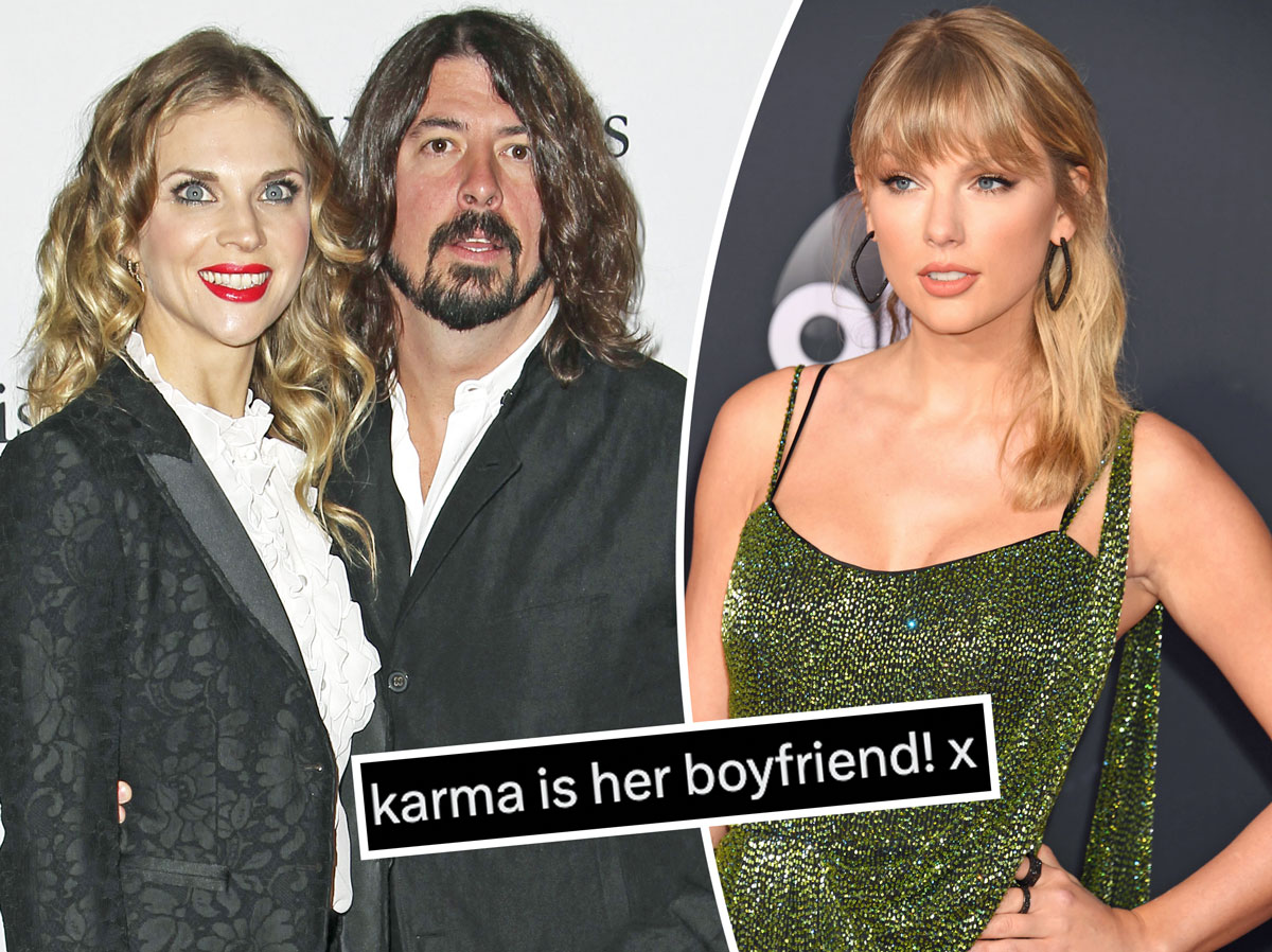 Taylor Swift Fans BLAST Dave Grohl For Cheating & Having Secret Child ...