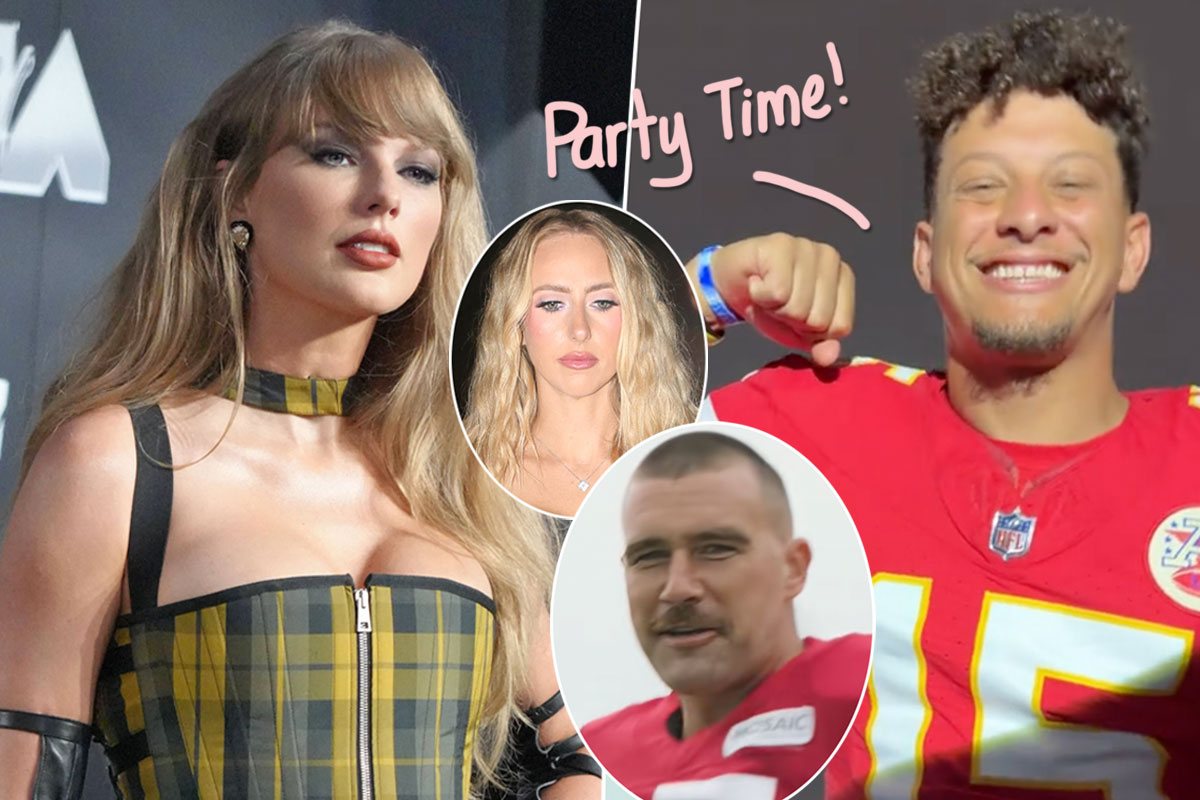 Taylor Swift Parties It Up At Patrick Mahomes’ 29th Birthday After ...