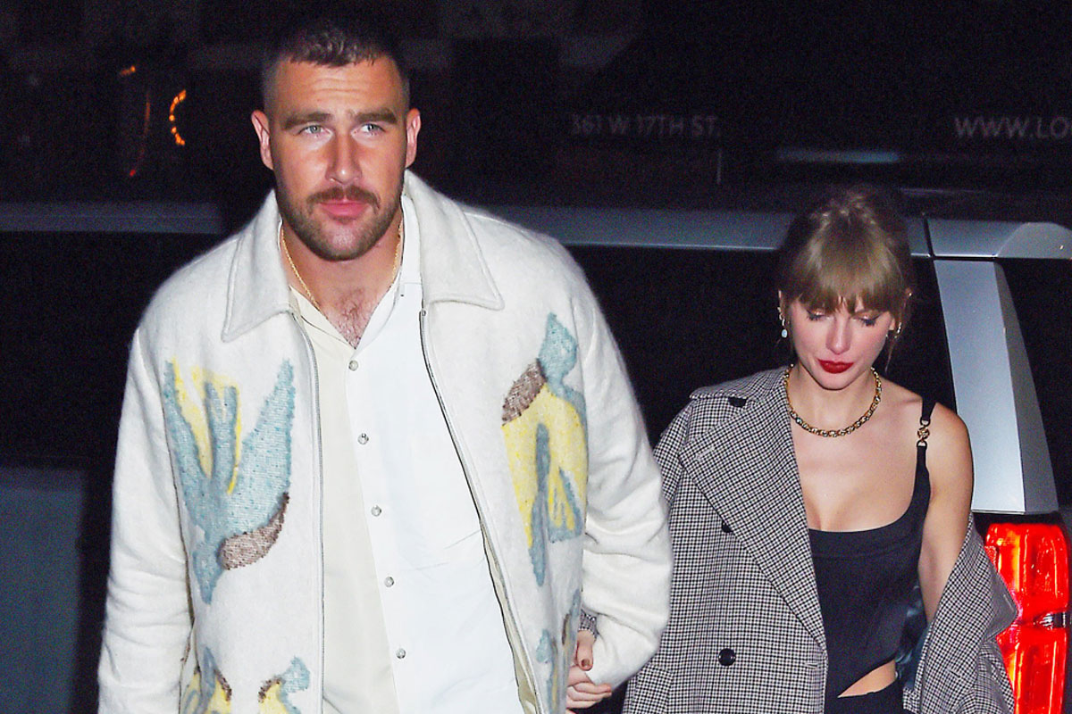 Travis Kelce LOVES Being Taylor Swift's Arm Candy! - Perez Hilton