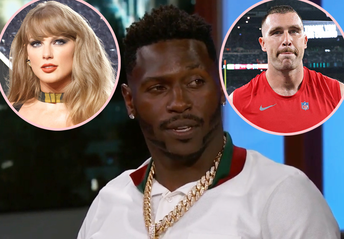Former NFL Star Antonio Brown Attacks Travis Kelce & Taylor Swift With ...