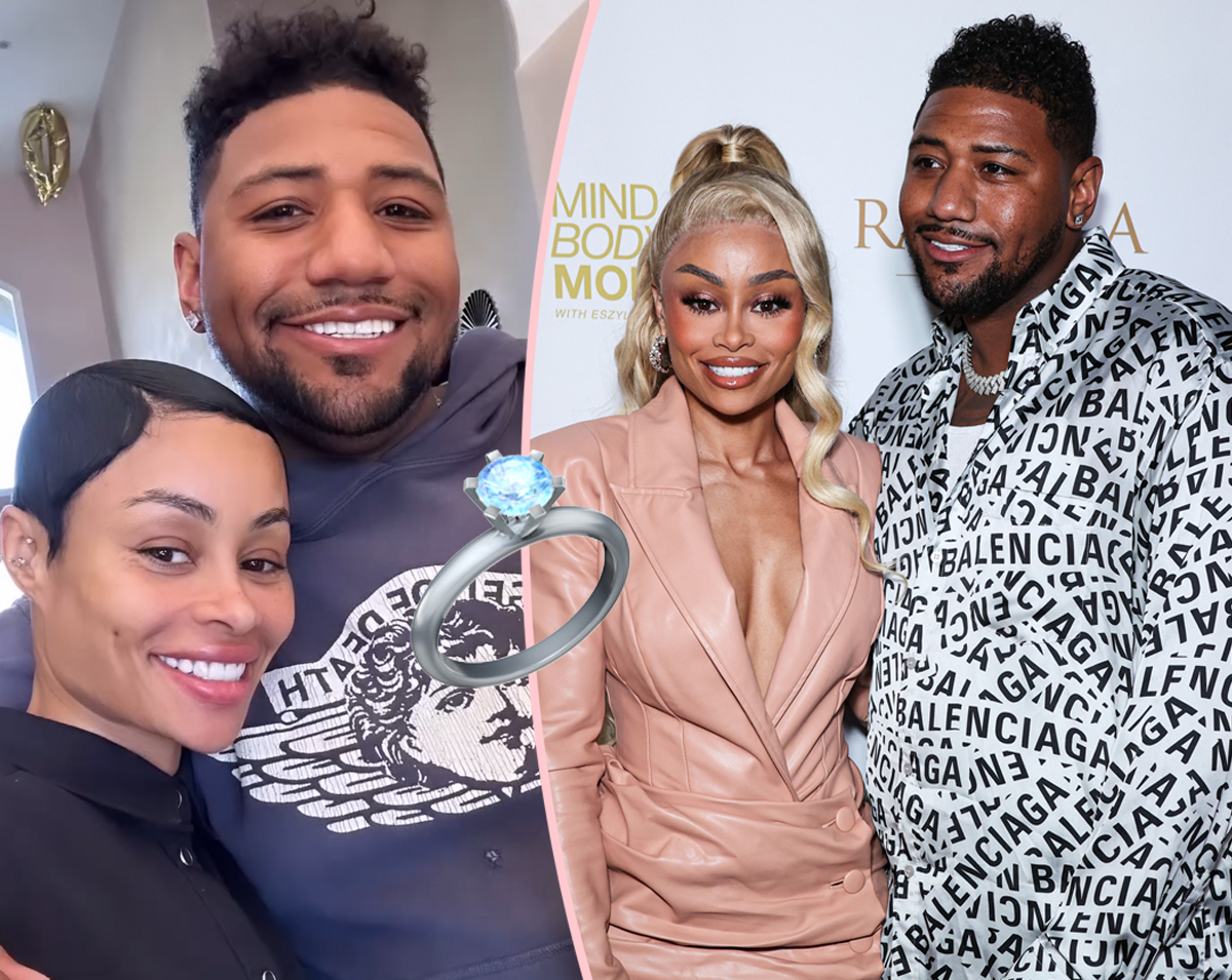 Blac Chyna Is Engaged! Watch The Proposal! - Perez Hilton