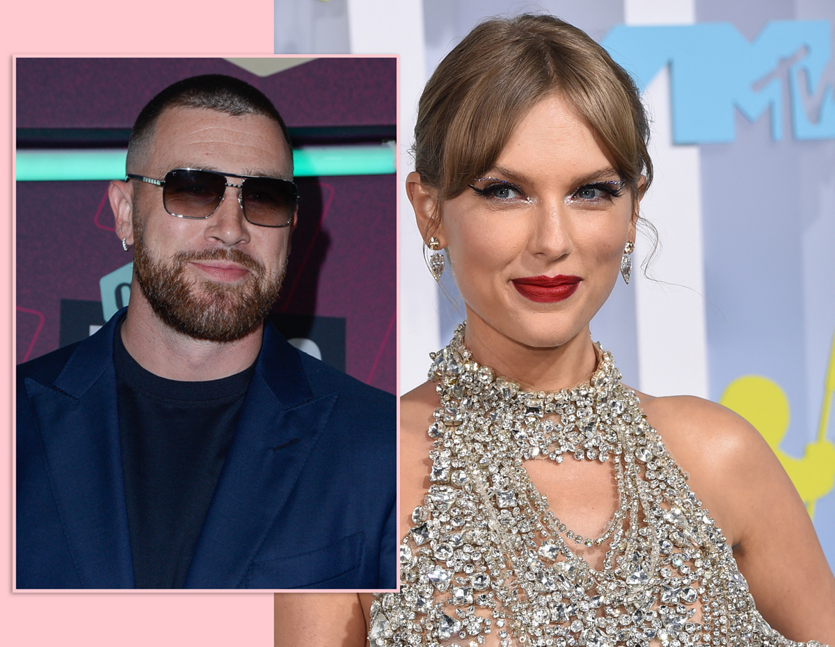 Taylor Swift Threw Secret Birthday Dinner For Travis Kelce! Aww! - Perez Hilton