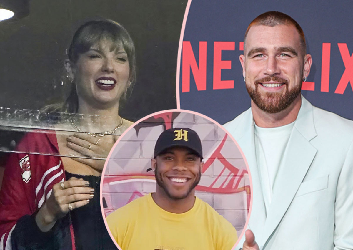 Travis Kelce’s BFF Spills The Tea On What Taylor Swift Is REALLY Like At Games! - Perez Hilton