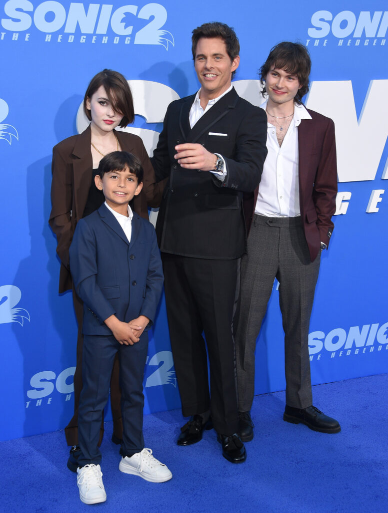 Who's Older? James Marsden's Girlfriend Or His Kids?? - Perez Hilton