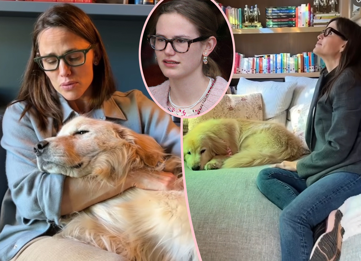 Jennifer Garner’s Dog Died - But Didn’t Let Go Until Daughter Violet ...