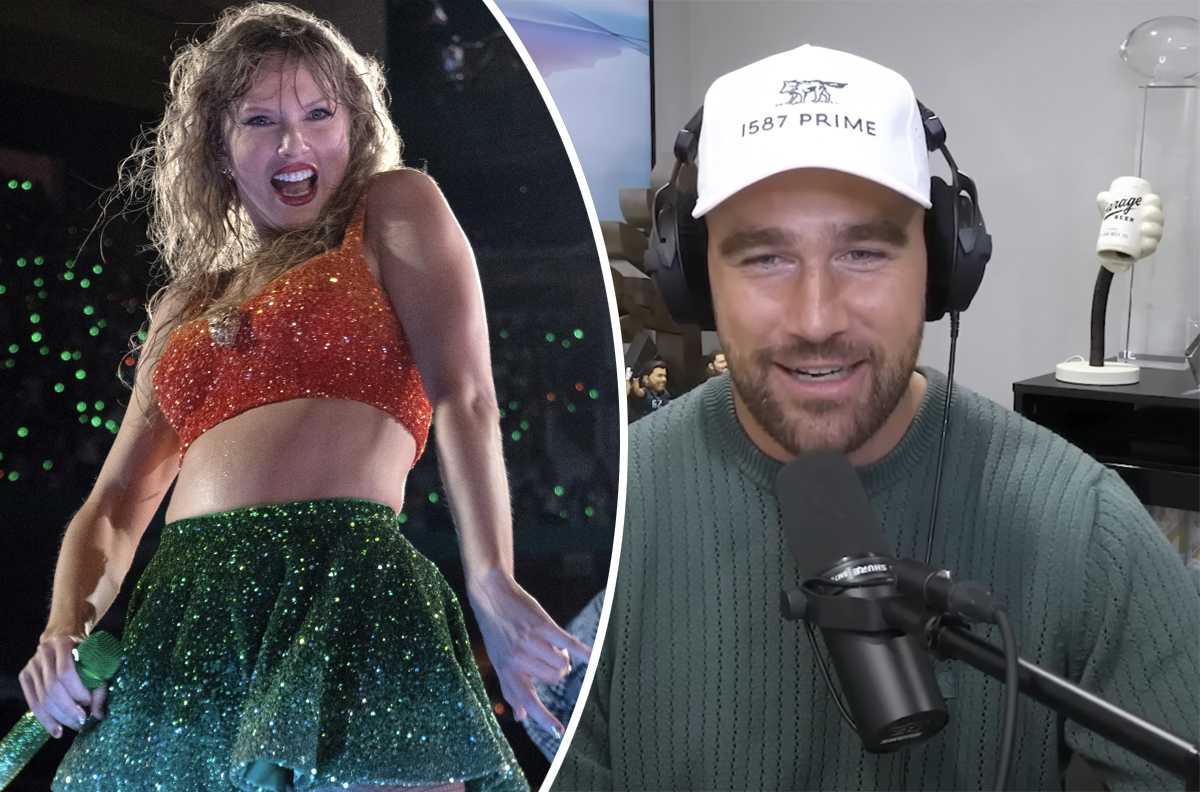 Travis Kelce's Surprise Eras Tour Visit Was Because He 'Wanted To See Tay One More Time'! Awww ...