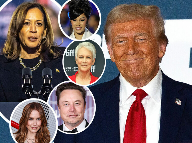 Celebs React To Donald Trump's Presidential Win - Perez Hilton
