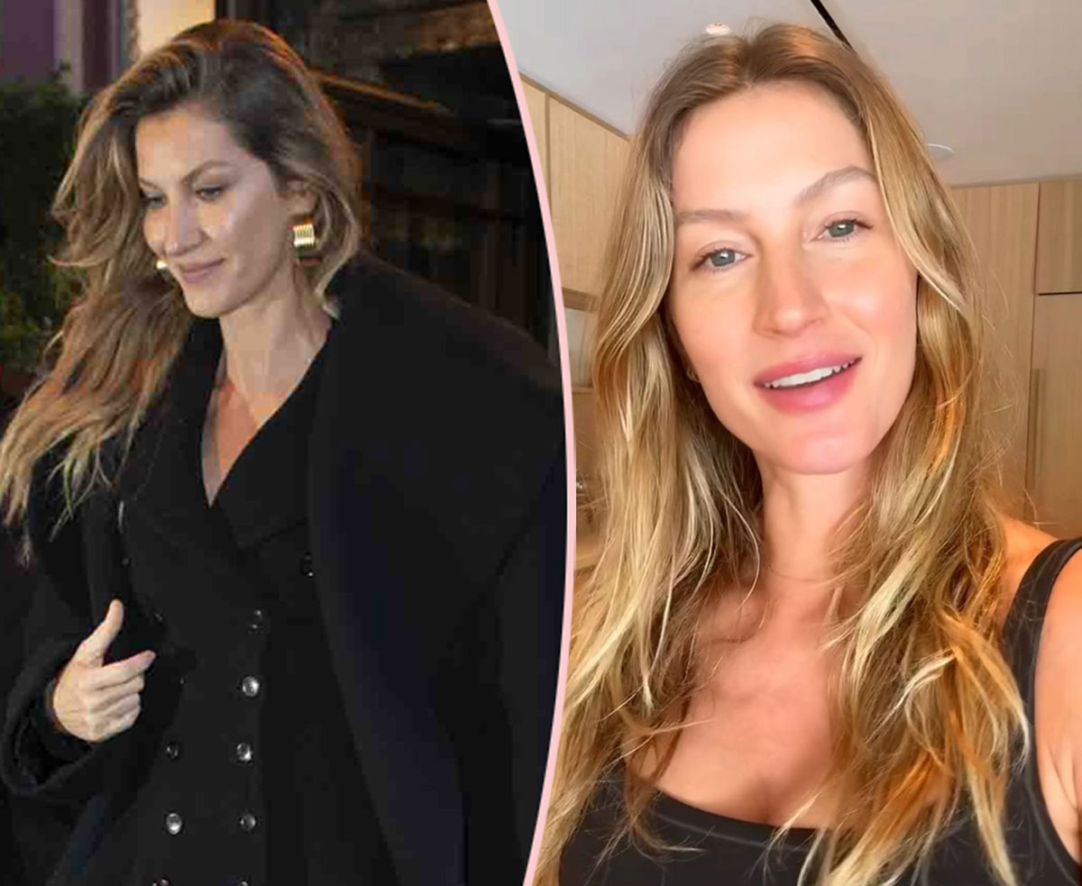 Gisele Bündchen Gives First Glimpse Of Her Baby Bump In New Pic! LOOK ...