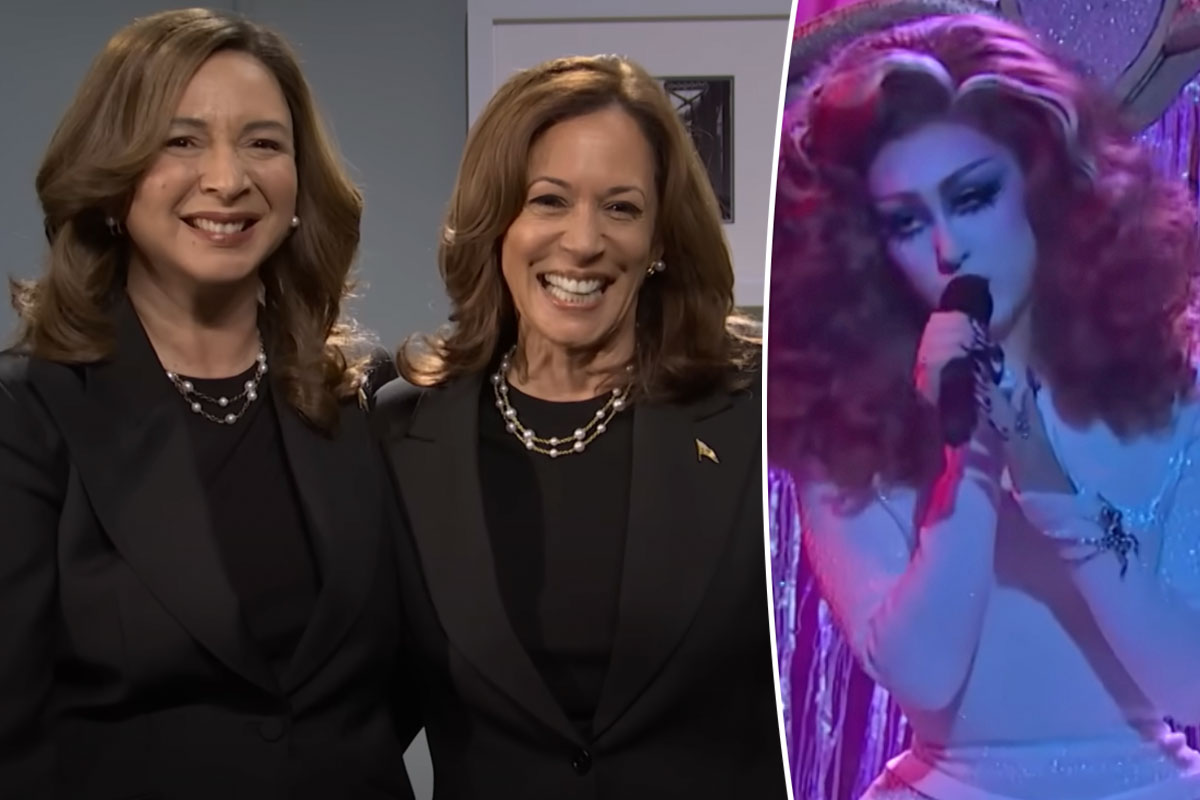 Kamala Harris Makes Surprise Appearance On Snl Chappell Roan Debuts New Song All The