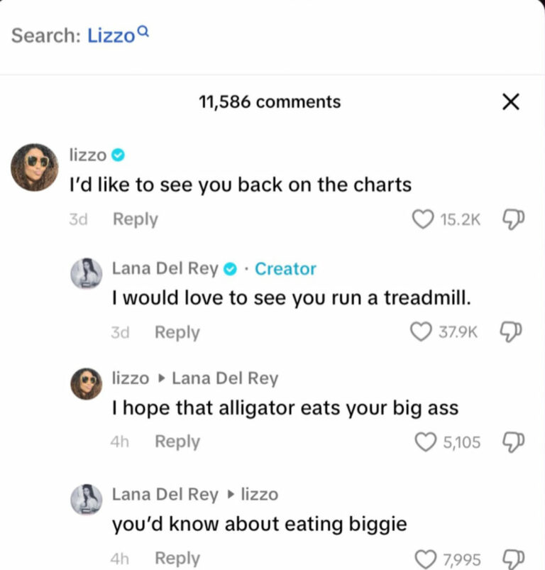 Lizzo VS Lana Del Rey? No, The BRUTAL Viral Feud Tweets Aren't Real ...