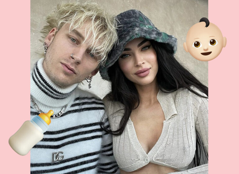 MGK Breaks Silence On Megan Fox Pregnancy! - Perez Hilton