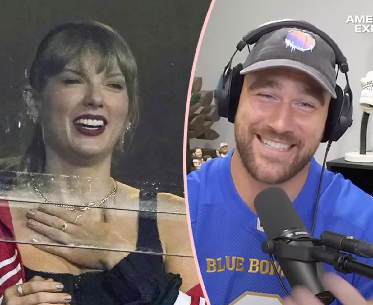We're Sorry, Taylor Swift & Travis Kelce's Wedding Note Said WHAT?!? - Perez Hilton