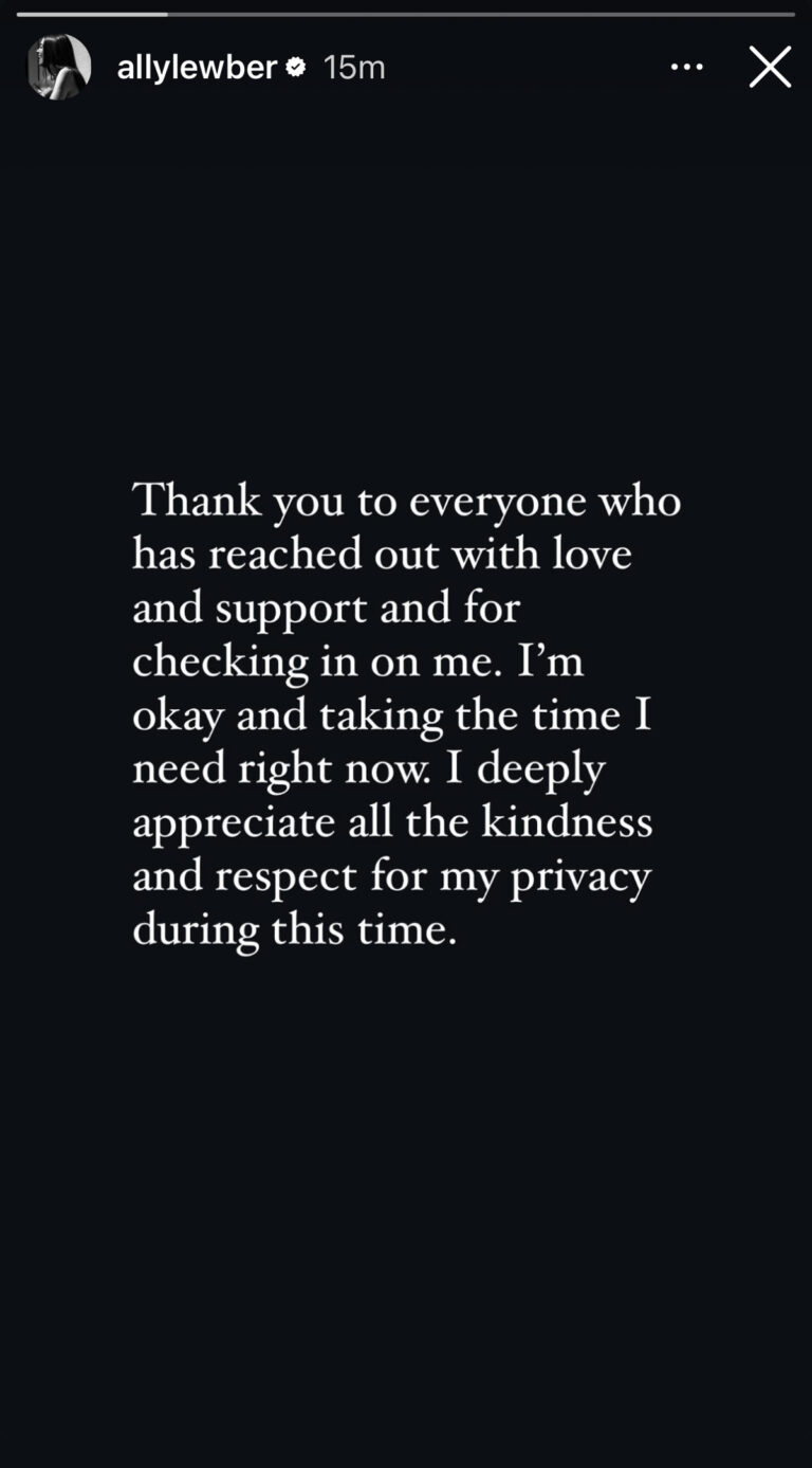 James Kennedy’s Girlfriend Ally Lewber Breaks Silence After His ...