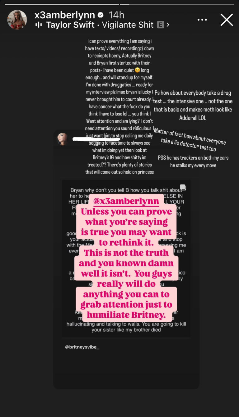 Britney Spears’ Brother Bryan Gave Her Meth & Spent ‘All Her Money,’ Claims His Ex! - Perez Hilton