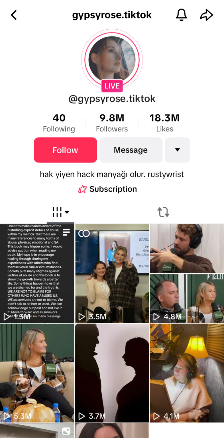 Gypsy Rose Blanchard's TikTok HACKED - Find Out How They Did It AND Read Her Response To ...