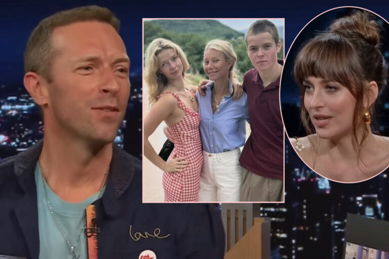 Chris Martin Poses With Ex-Wife Gwyneth Paltrow In Family Pic Amid ...