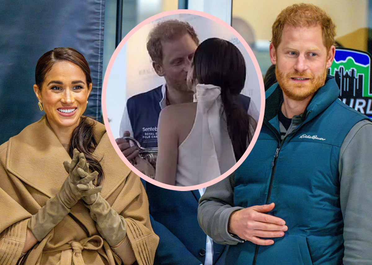Meghan Markle & Prince Harry Lean Into PDA In New Docuseries Amid Split Rumors! - Perez Hilton