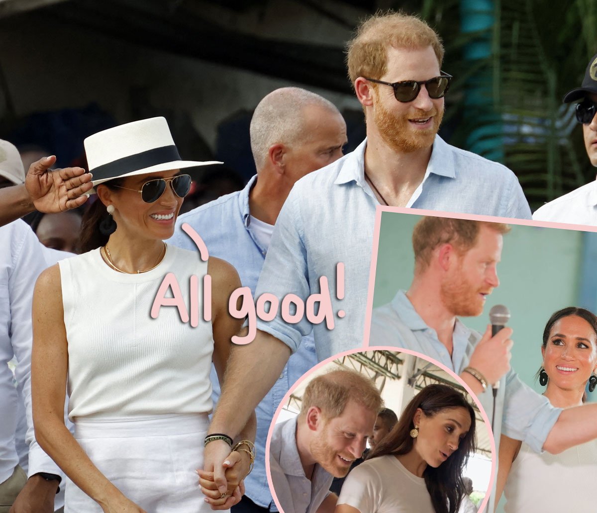 Prince Harry & Meghan Markle Put On United Front In New Video - Trying To Silence Breakup Rumors ...