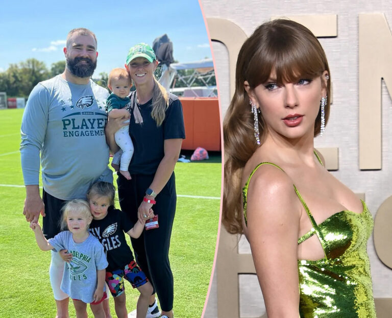 Meet Auntie Tay! Kylie & Jason Kelce Introduced Their Daughters To Taylor Swift Through A Book ...