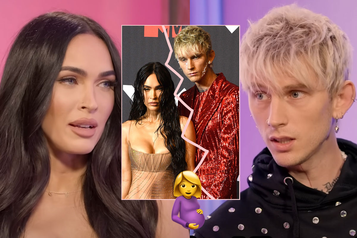 Megan Fox & MGK SPLIT Weeks After Announcing Pregnancy - She Reportedly ...
