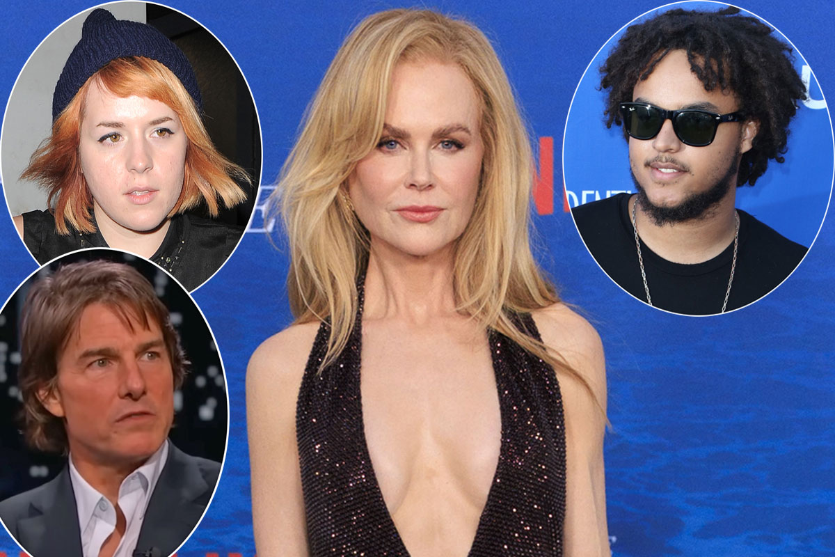 Sad Reason Nicole Kidman Is Now Desperate To Reconnect With Her & Tom Cruise's Kids - Perez Hilton
