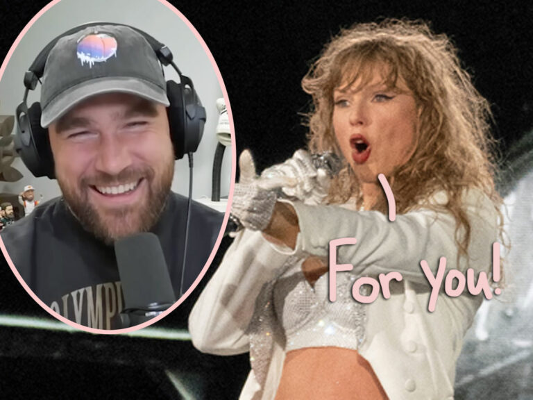 Taylor Swift Made Sure To Pay Homage To Boyfriend Travis Kelce On FINAL Night Of The Eras Tour ...