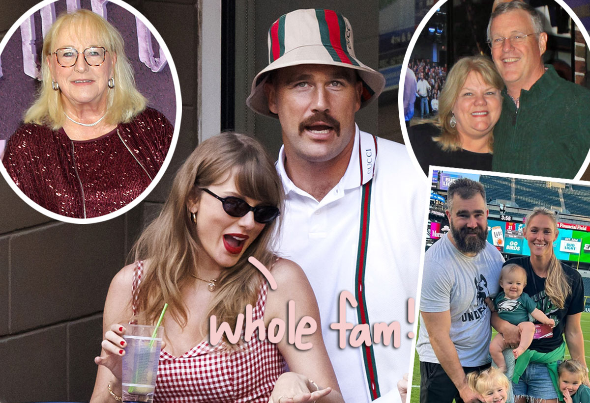 Taylor Swift & Travis Kelce’s Families Spent 'Special' First Thanksgiving Together! - Perez Hilton