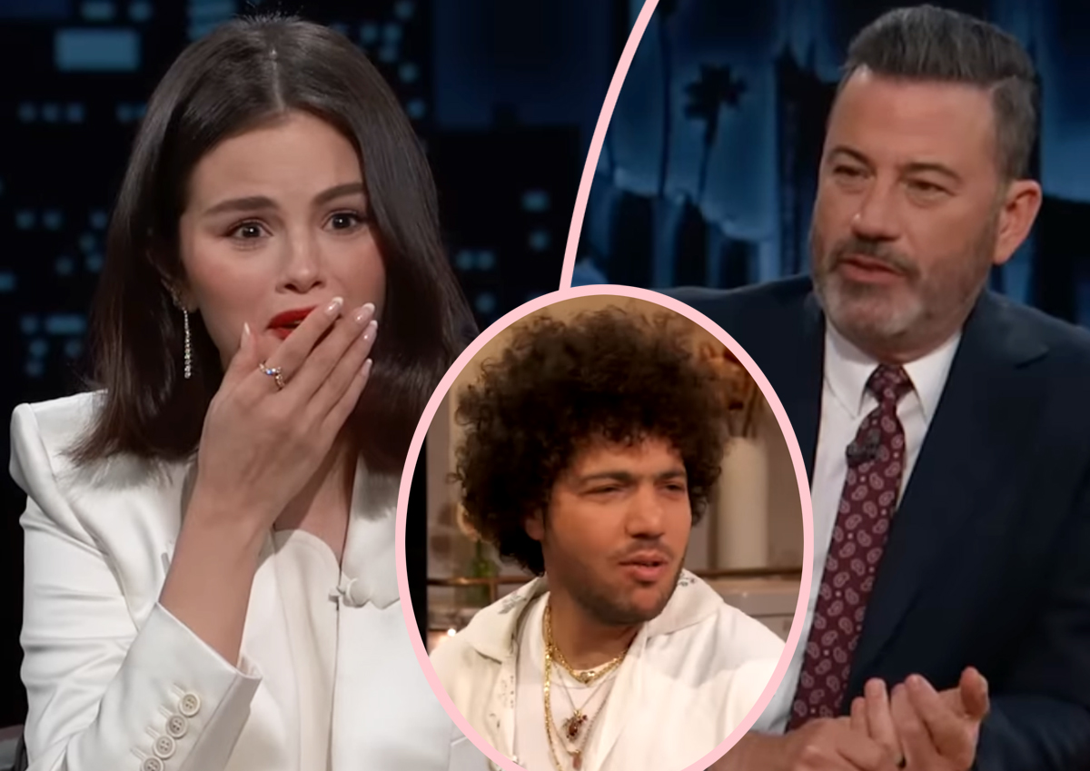 Jimmy Kimmel Gives Selena Gomez A SUPER Creepy Engagement Gift! - Perez ...