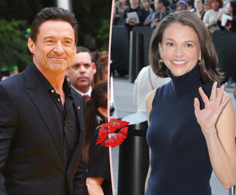 Hugh Jackman & Sutton Foster Seen KISSING This Time - Were THESE Pics ...