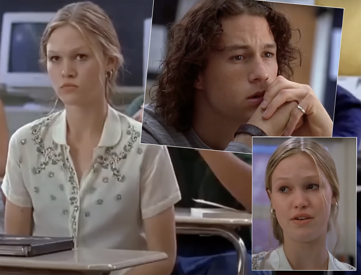 Julia Stiles' Memories Of 'Bright Light' Heath Ledger On 10 Things I Hate About You Set Will ...