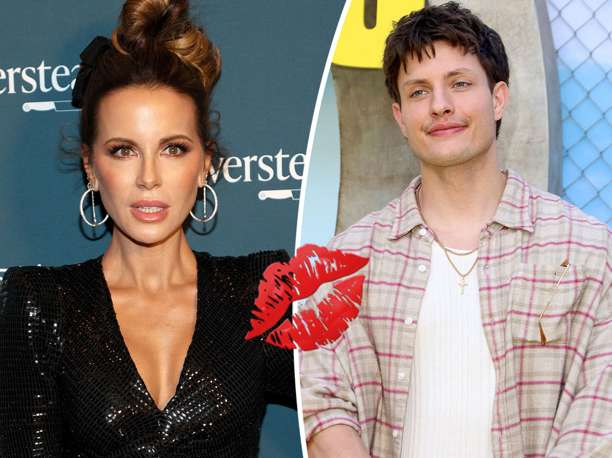 Kate Beckinsale's Rep Responds To Matt Rife Kissing Rumors! - Perez Hilton