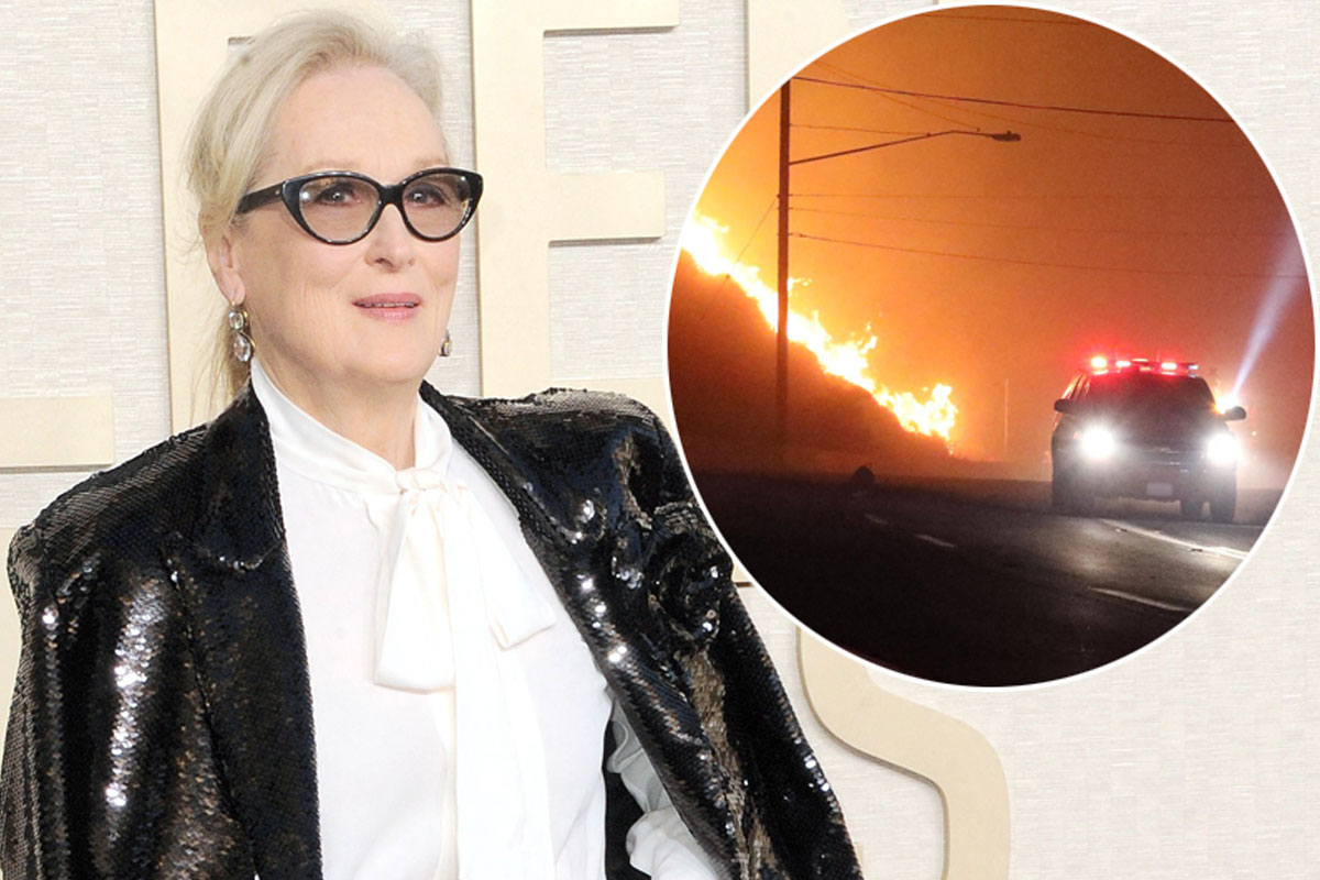 Meryl Streep Almost Got Trapped At Her House During LA Fires - How She ...